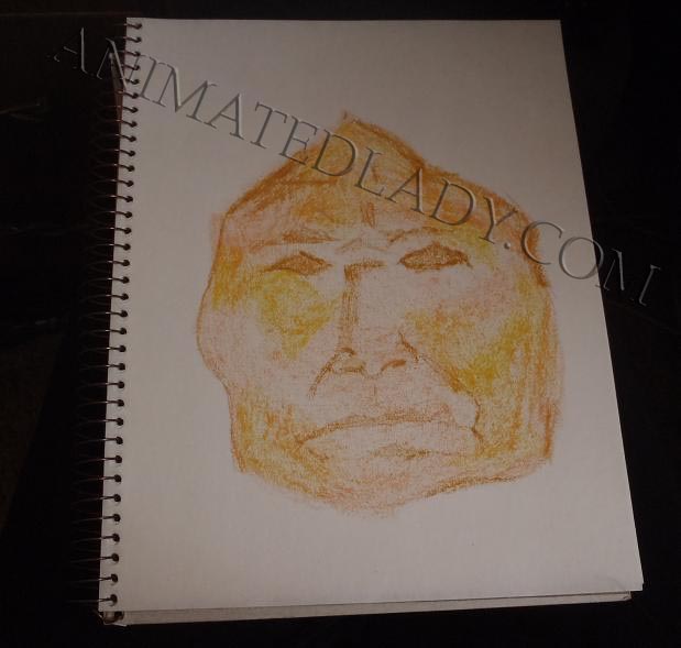 Stages in a drawing | Forays into my artistic self via painting and ...