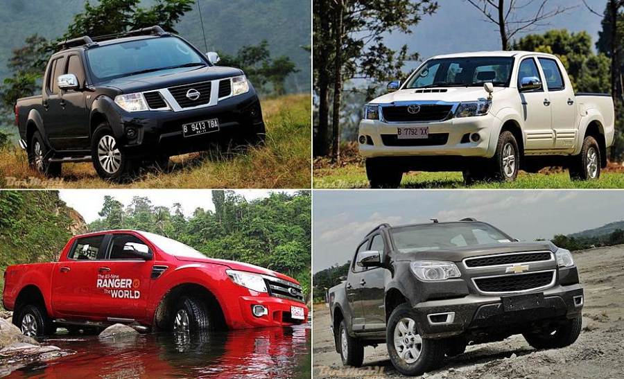 Perbandingan 6 Mobil Double Cabin di Indonesia | Muksal