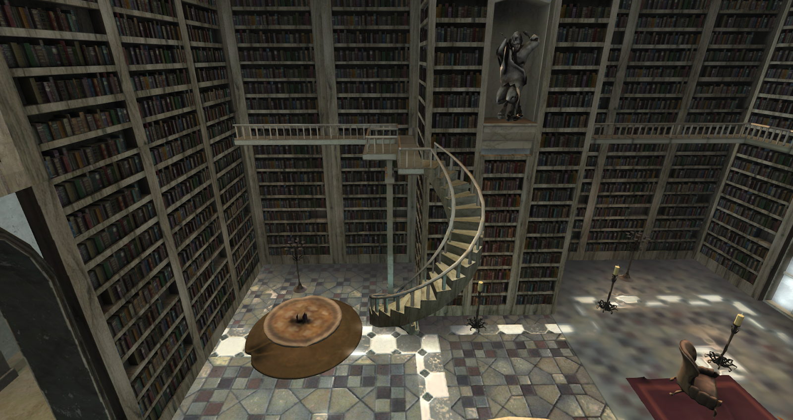 Virtual Dream & Travel: Grand Library