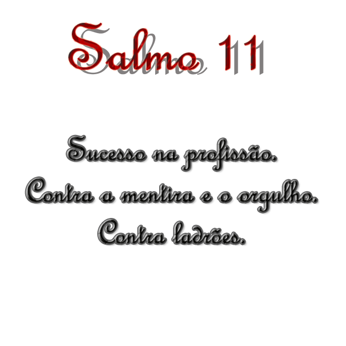 Divino Salmos: Salmo 11