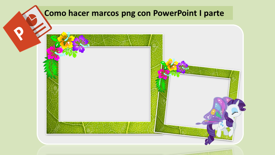 Marcos png en PowerPoint