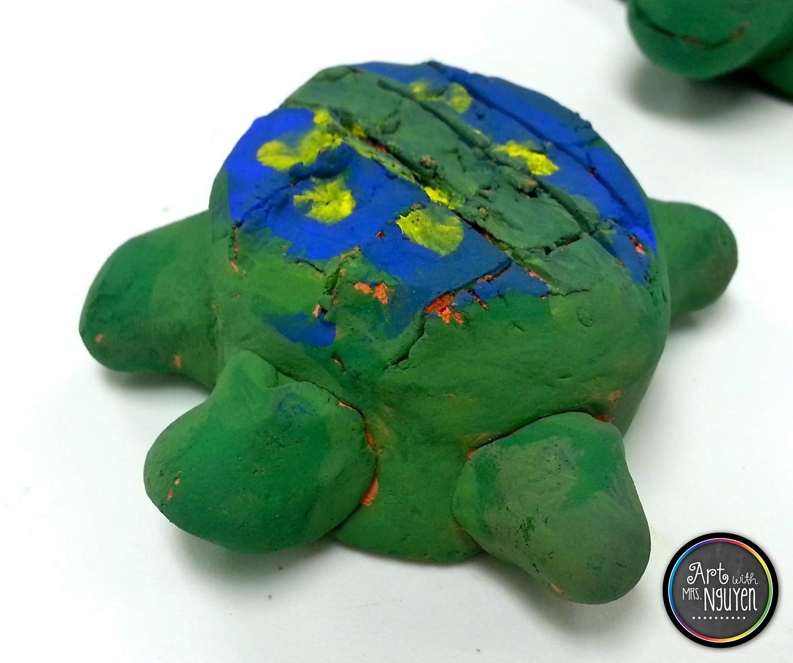 Clay Turtles (2nd) - Art with Mrs. Nguyen