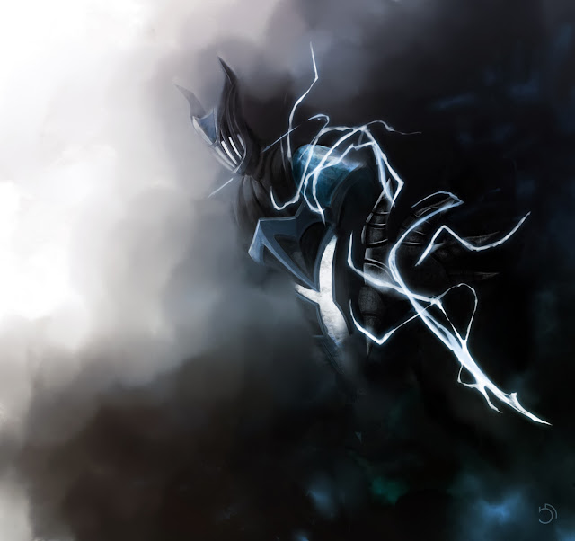 Dota 2 Wallpapers: Dota2 Art - The lightning revenant by Piksl