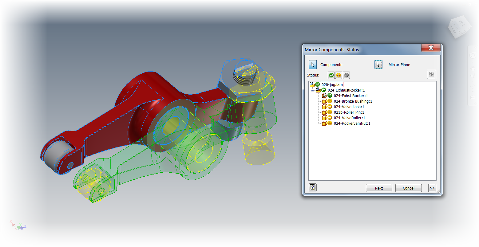Solidworks Rocker Arm