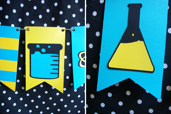 Oleander and Palm: A Science Party Bunting and a Cricut Giveaway