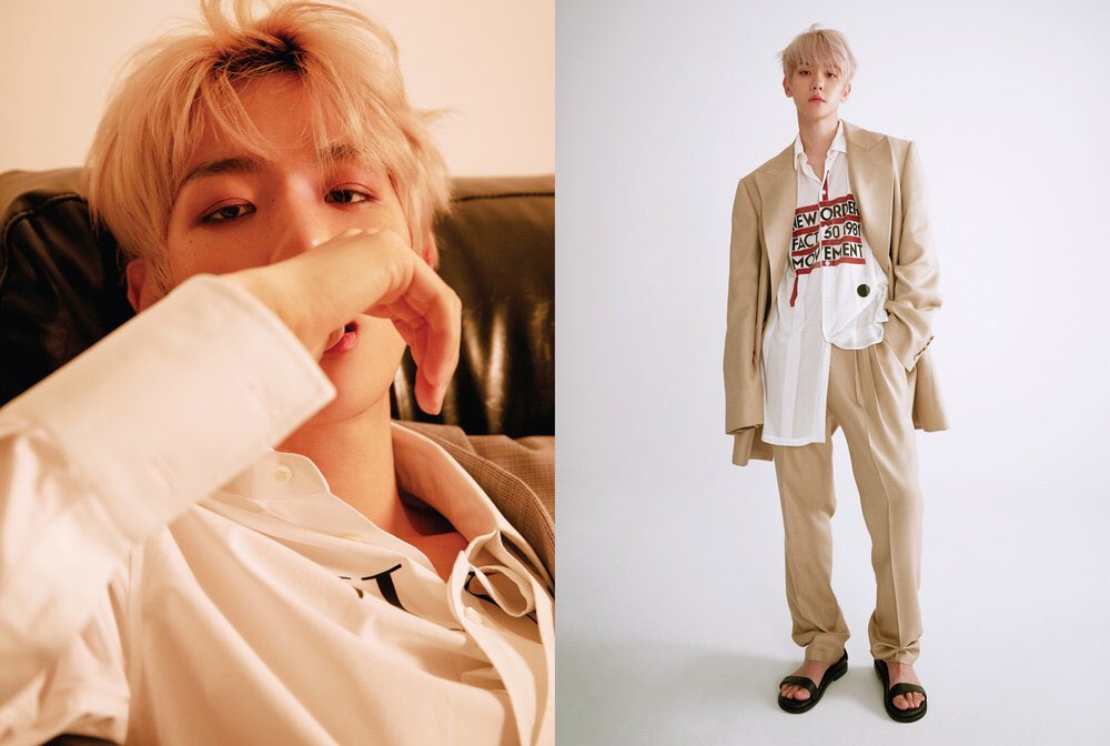 180611 Ahn Yeonhoo Shared EXO’s Baekhyun Photos Interview For Lined ...