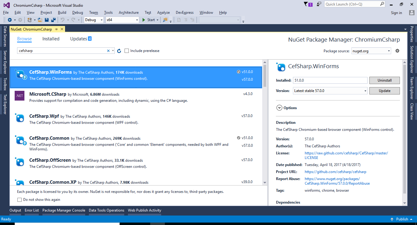Foxlearn Windows Forms Chromium Browser With Tabs Using Cefsharp