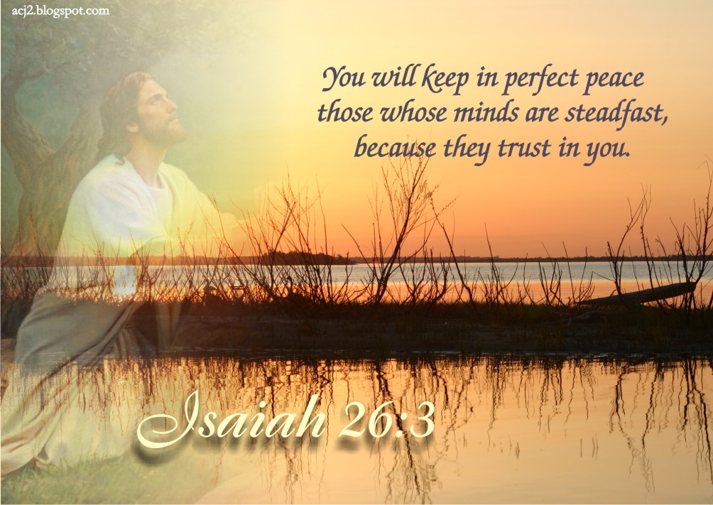 Perfect Peace | Ric's Inspirational Verses