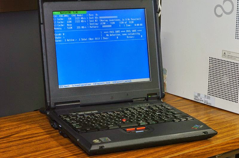 電算機孝行: ThinkPad A20m (2628-11J) を入手