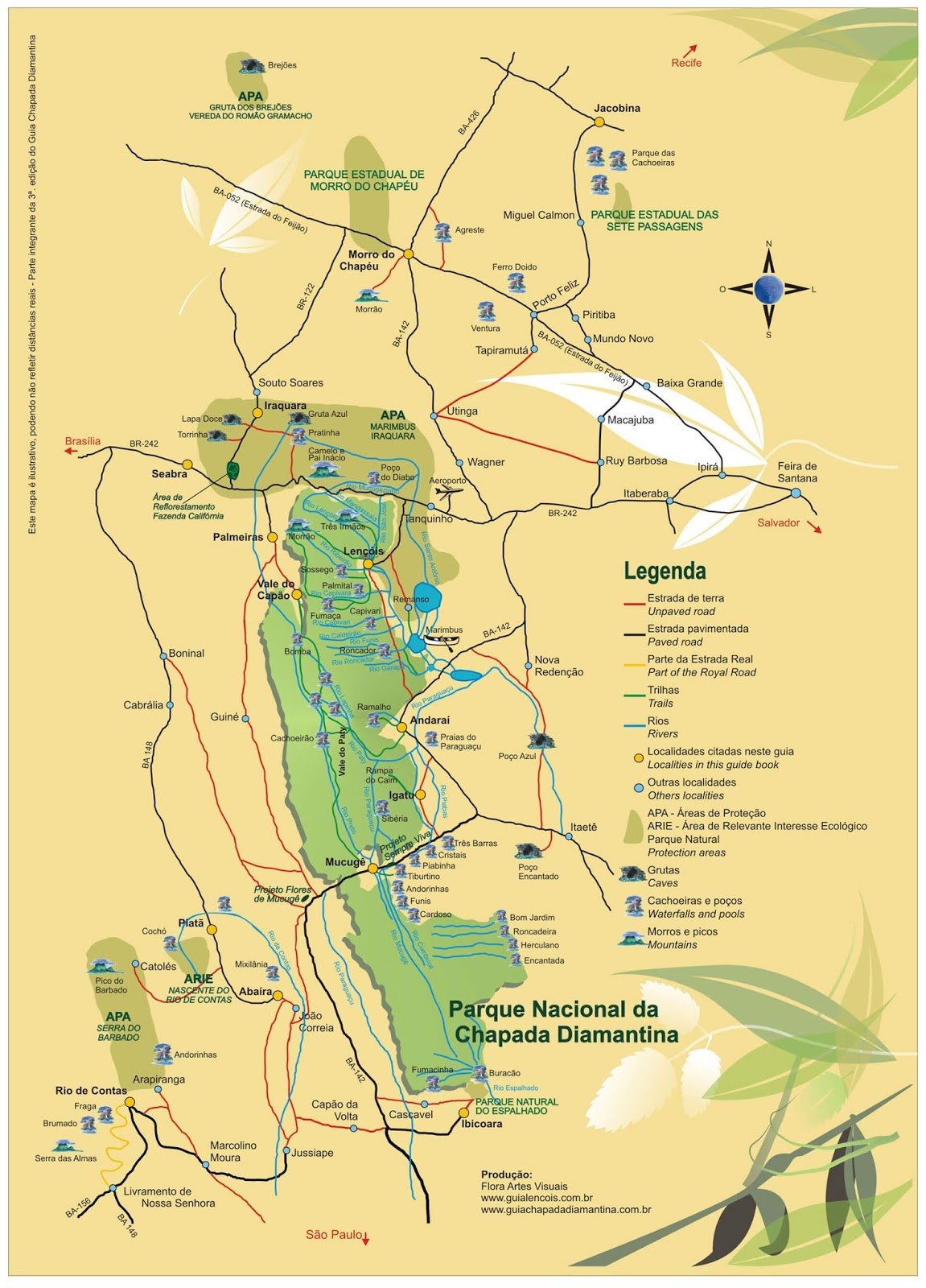 Diamond Highlands (A Chapada Diamantina). ~ TOUR GUIDE