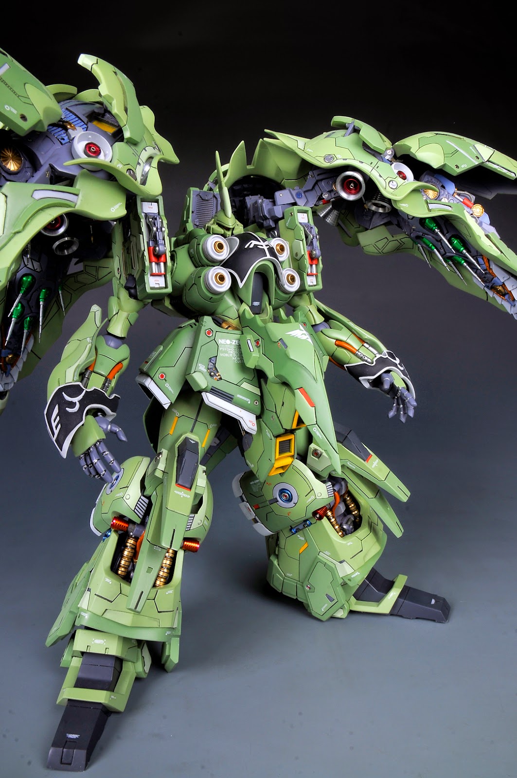 Custom Build: Neo Grade 1/100 NZ-666 Kshatriya "Detailed"