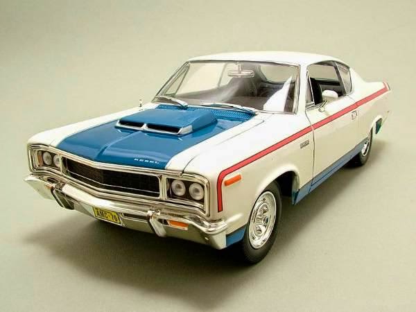 Diecast 1/18: Amc Rebel Machine 1970 par Yat Ming