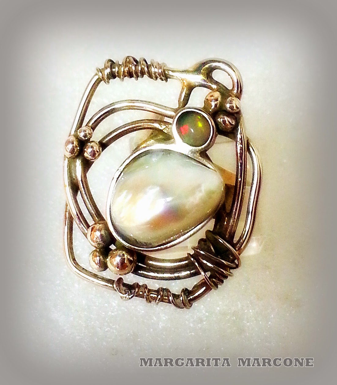 Joyas de Autor: NACAR,PERLA Y DISEÑO!