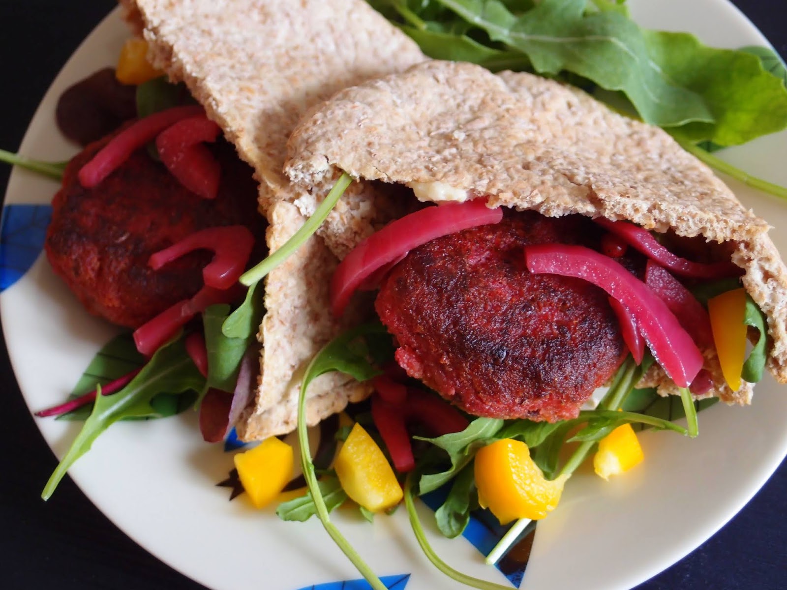 The VegHog: Beetroot falafel