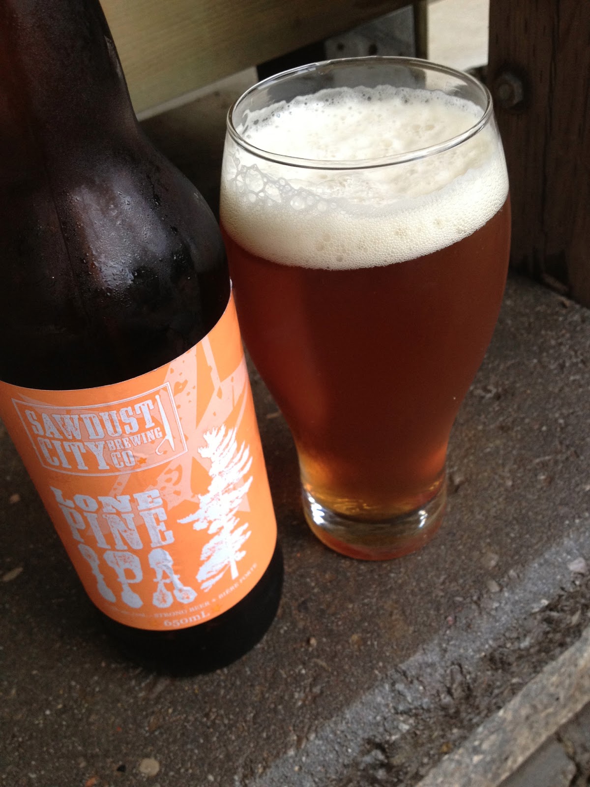 Stout Man in a Bitter World: Lone Pine IPA