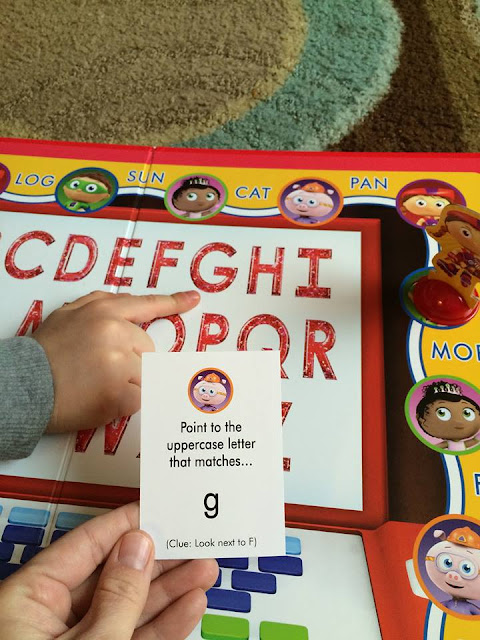 Thoughts of Fluff: Super Why! ABC Letter Game (review)