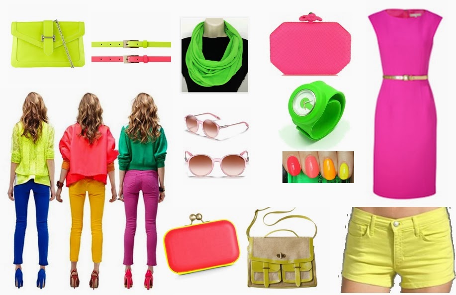 NIÑAS: MODA, MAQUILLAJE Y PEINADOS: MODA JUVENIL EN COLORES NEÓN ...