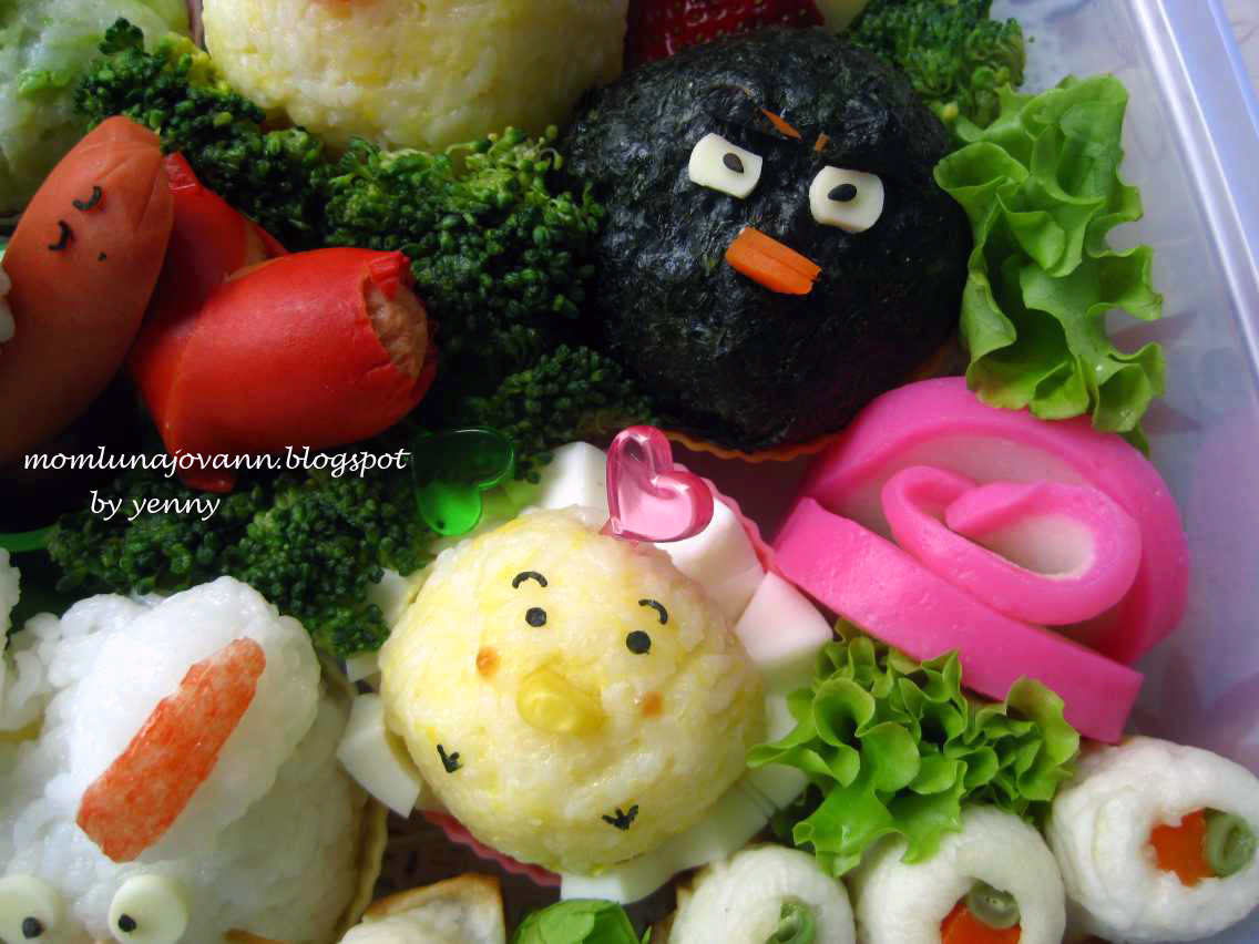 Mommy of twins: Bento 183 Animals' meeting