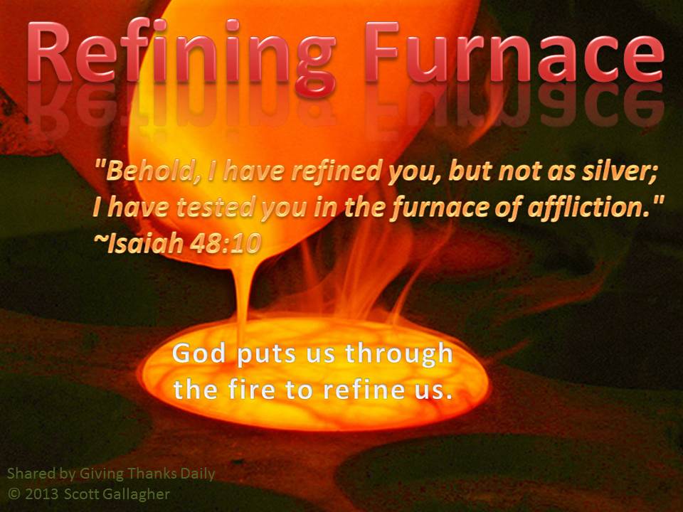 Giving Thanks Daily: A Provoking Thought - Refining Furnace by Scott ...