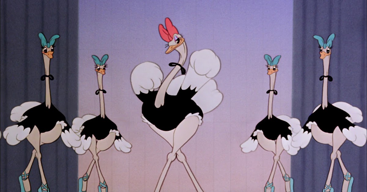 Deja View: Ostrich Studies for Fantasia