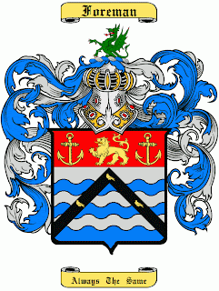 My Coat-Of-Arms: Foreman Coat-Of-Arms