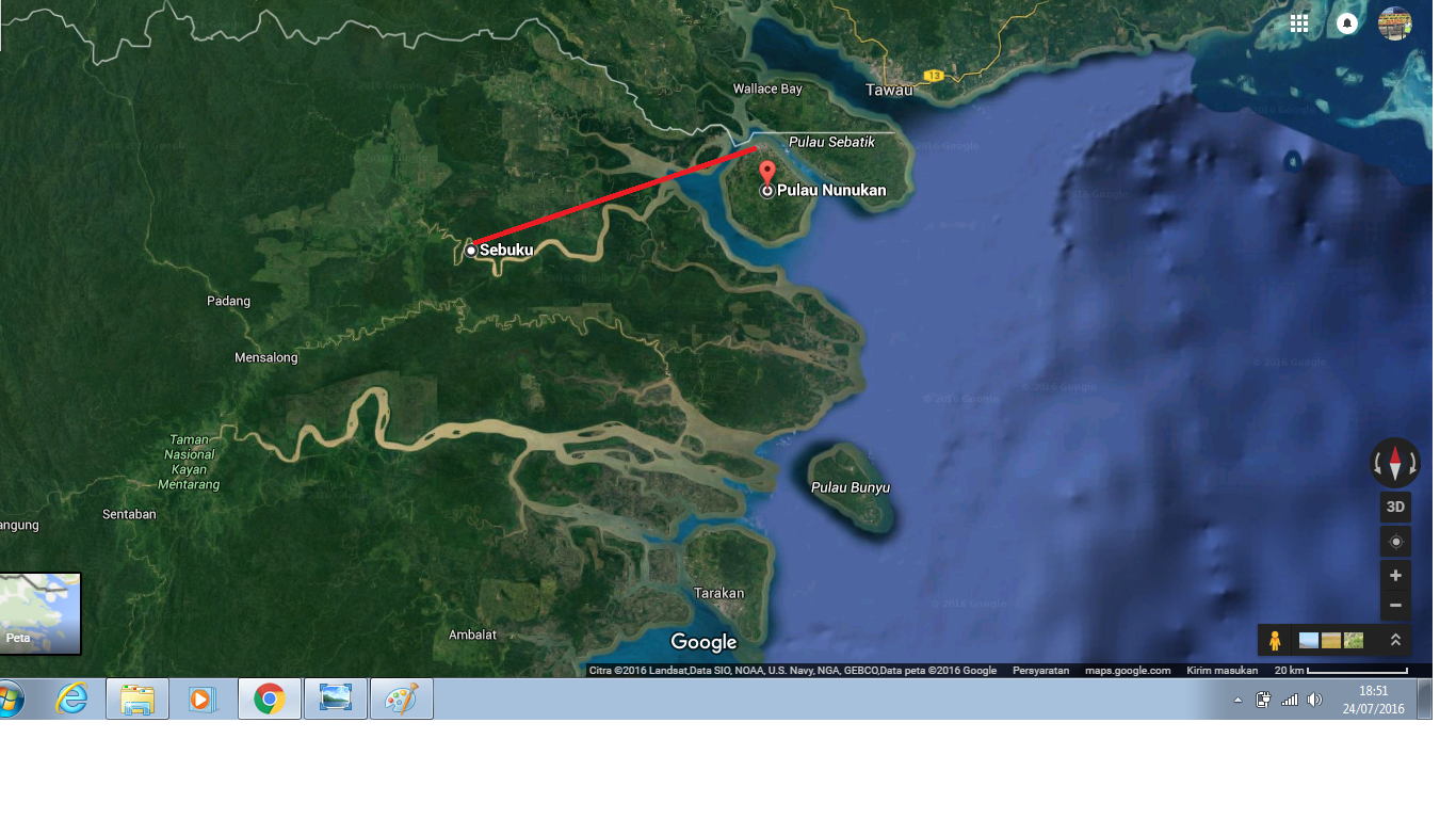 Pulau Nunukan Kalimantan Utara | Mochammad Iksan