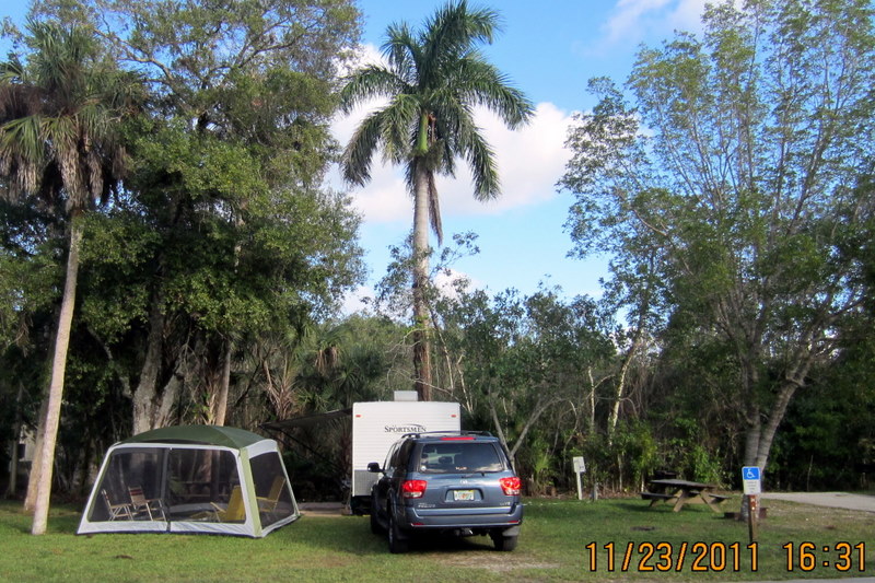Sleeps Two: Collier Seminole State Park