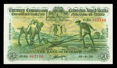 Irish Banknotes|World Banknotes & Coins Pictures | Old Money, Foreign ...
