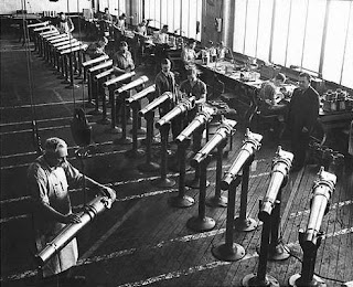 General Electric’s Howitzers Production Line During WWII