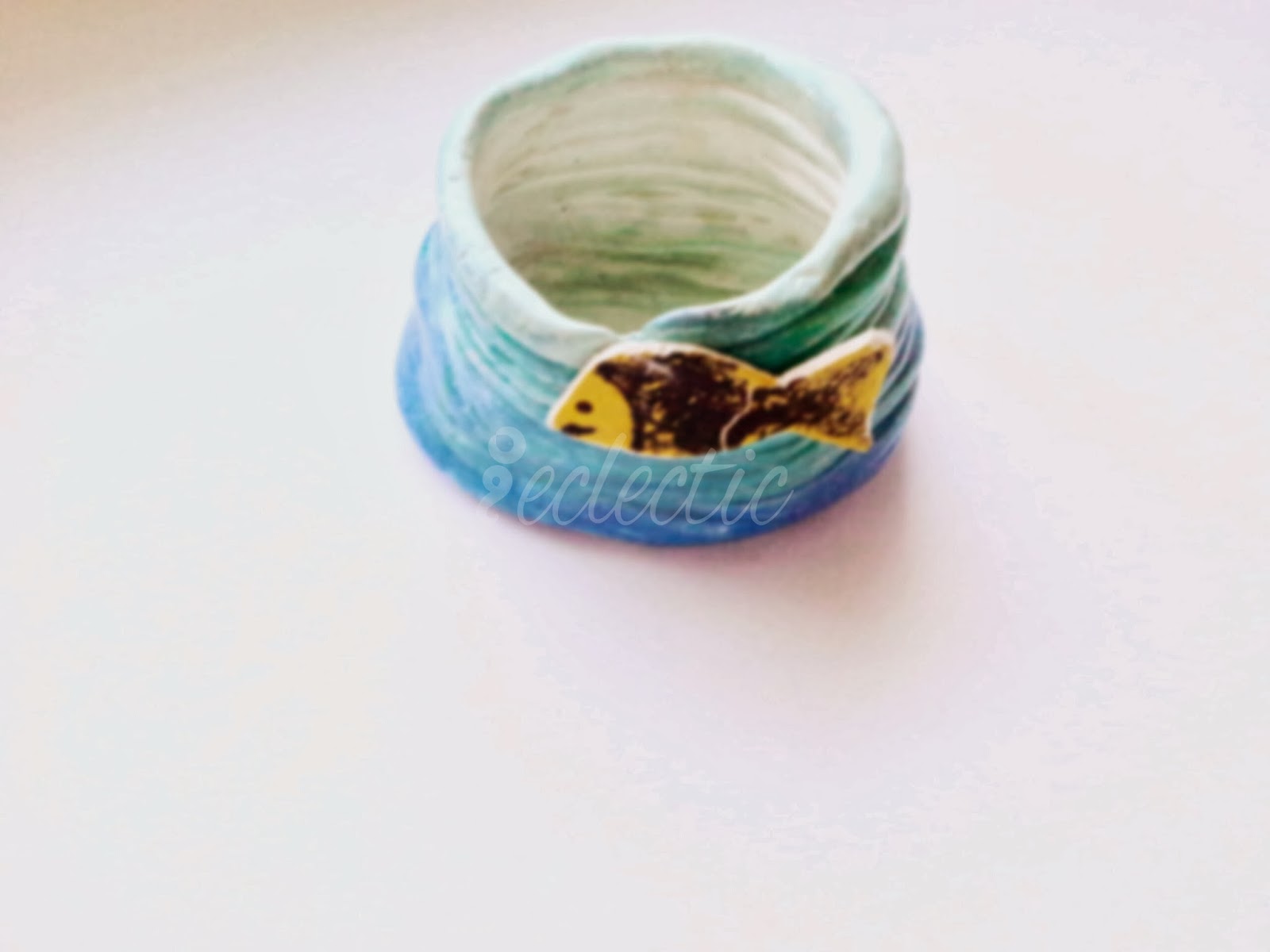 Claybyte: Fish in the sea clay pot