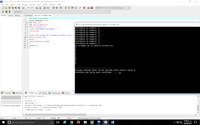 Desarrolla software utilizando programación estructurada