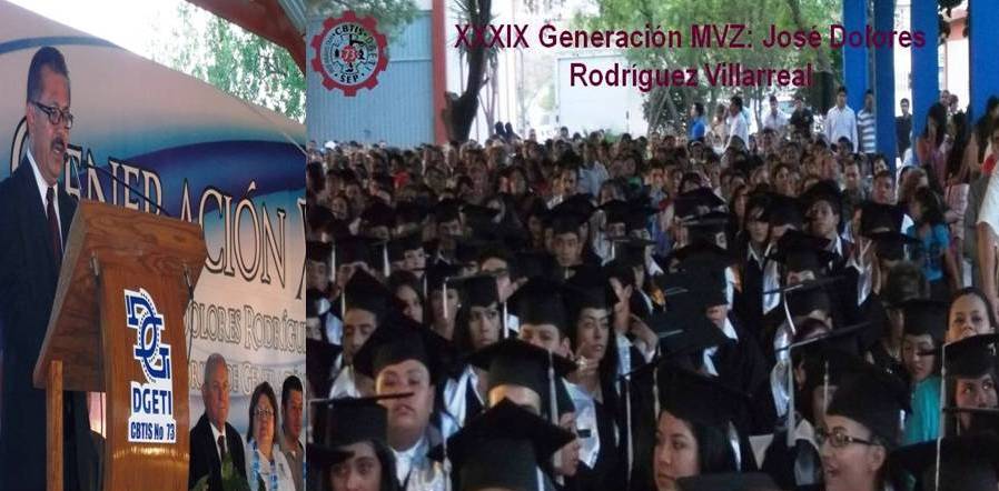 MUNDILLO POLITICO: ENTREGA EL CBTIS 73 LA XXXIX GENERACION 2010-2013