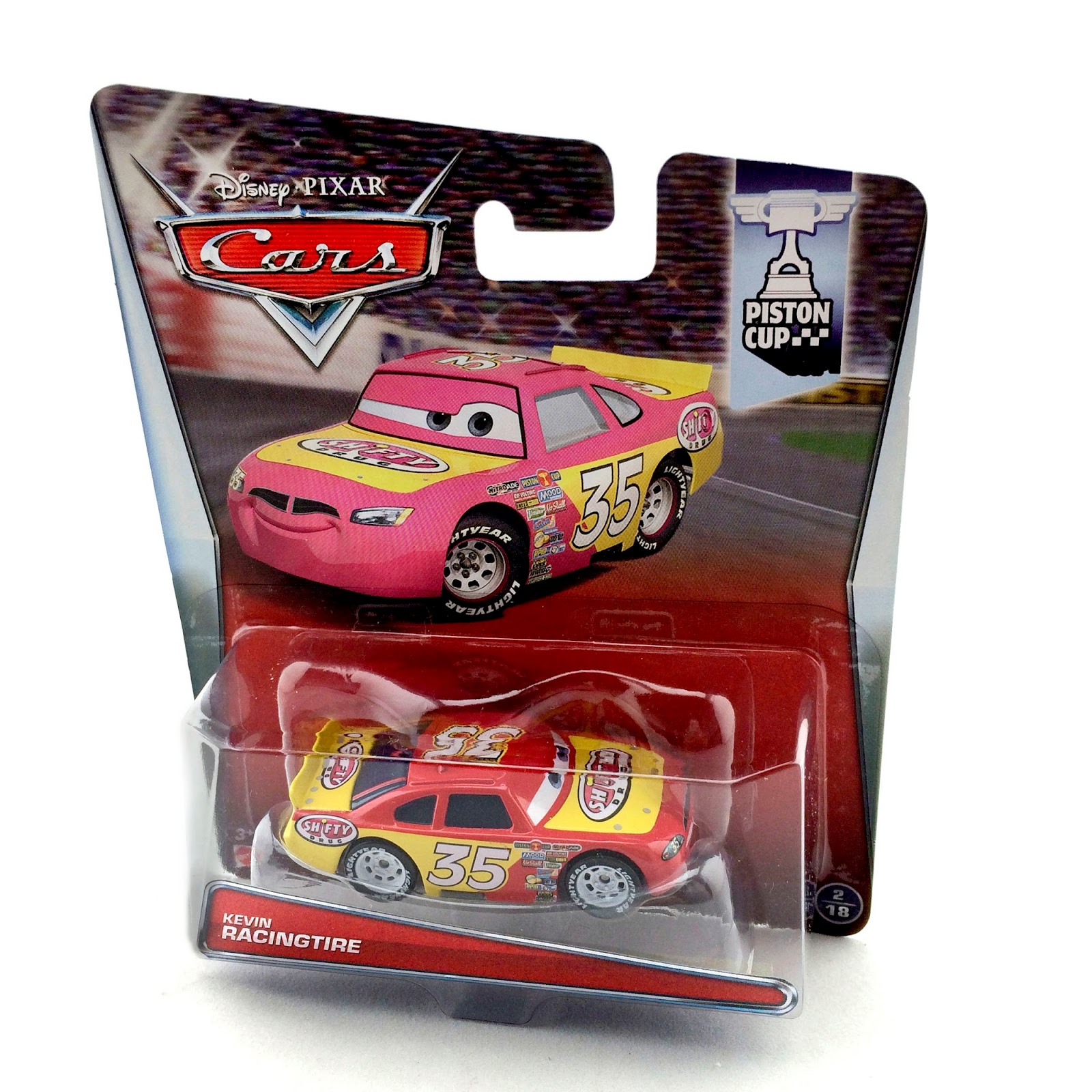 Dan the Pixar Fan: Cars: Kevin Racingtire (Shifty Drug)