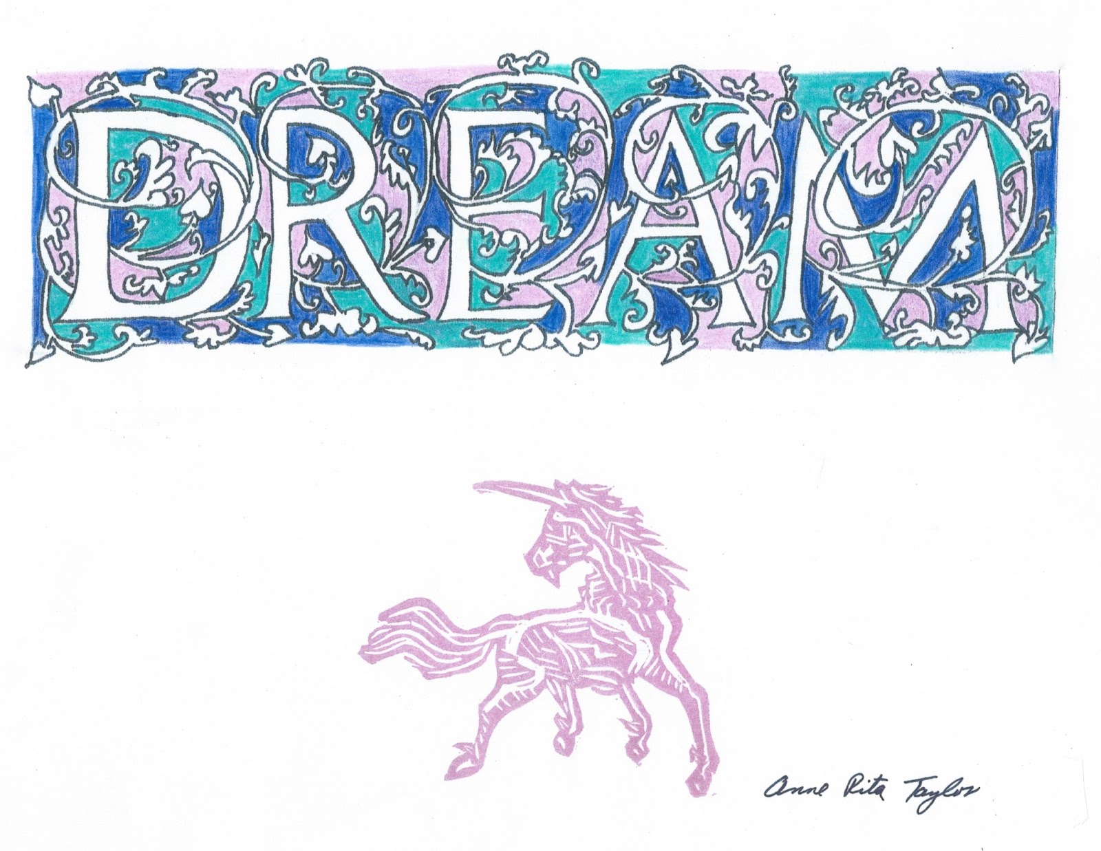 Art Craft Share: Creating White Vine Letters