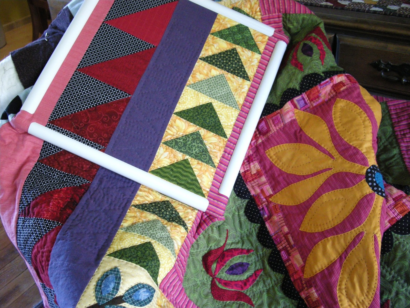 Quilty Folk: Slow Stitching Through the Week and a Little on Sunday