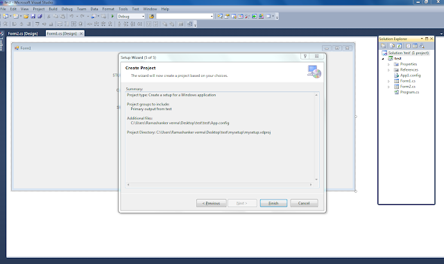 How to Create Setup file(.Exe File) from Windows Forms Application | MY ...