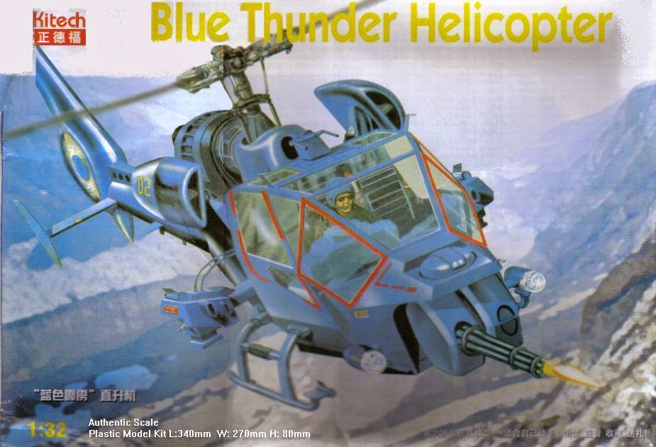 Bruce's Scale Modeling Domain: Blue Thunder - The movie and her 1/32 ...