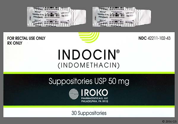 Self treatment: Indocin