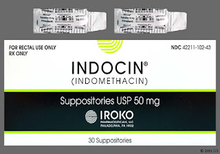 Self treatment: Indocin