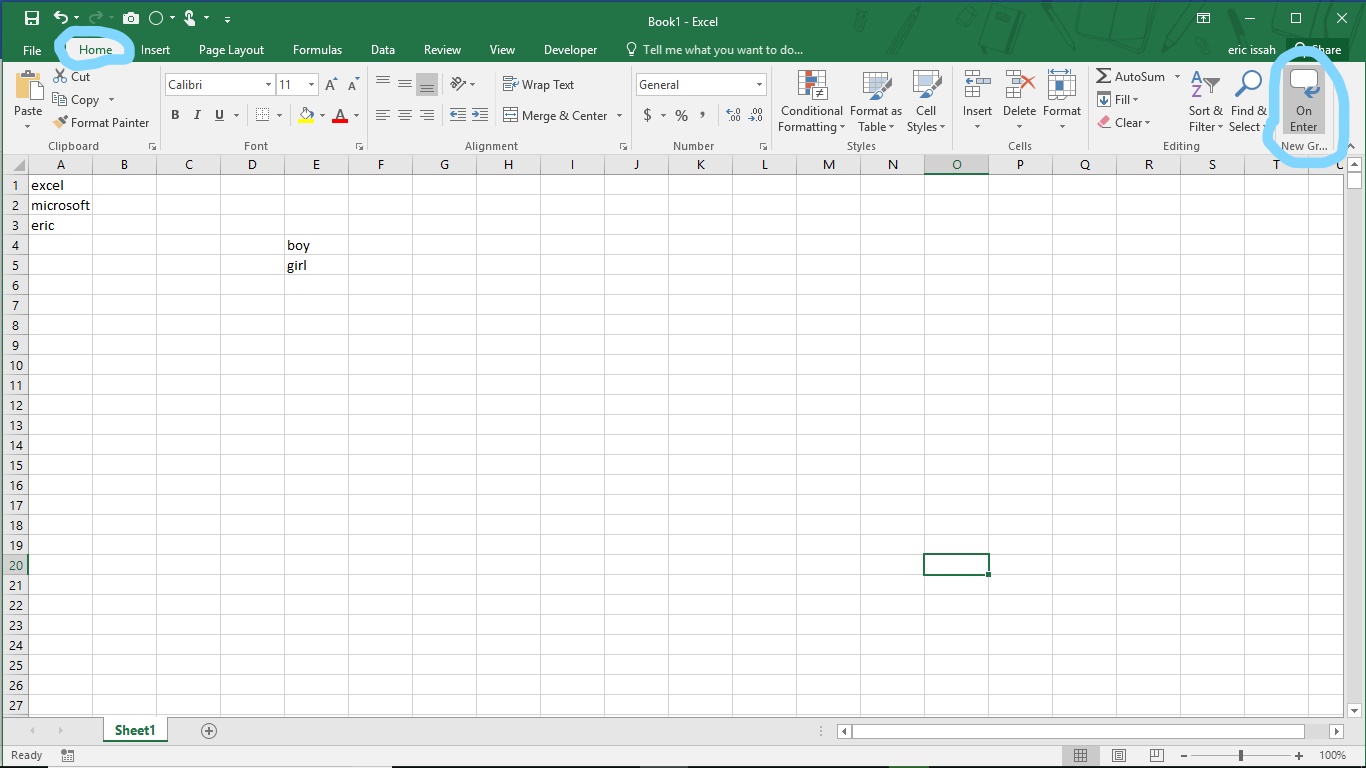 Microsoft Excel, My Talking Tom