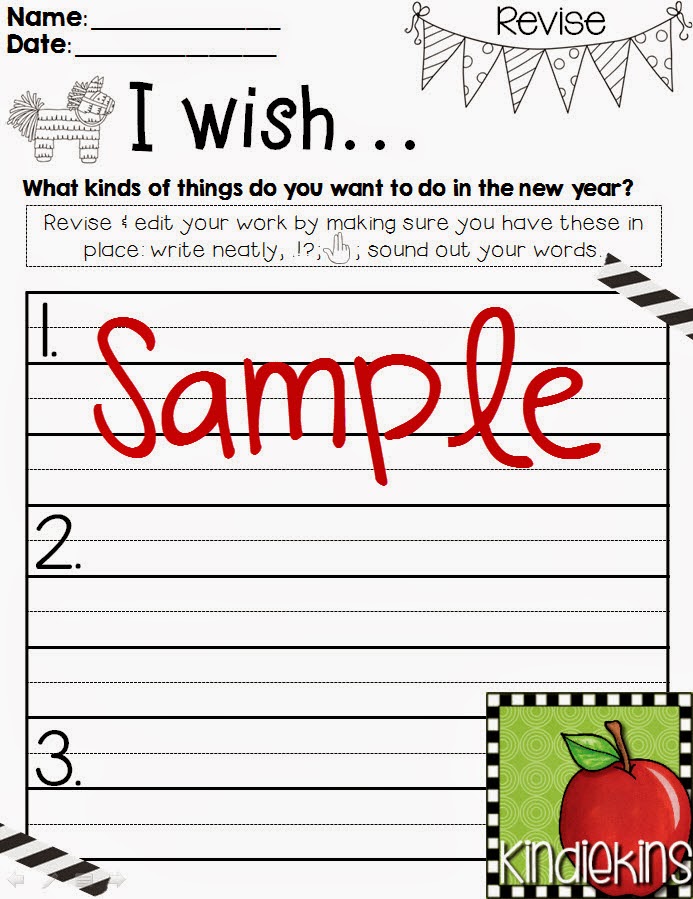 I Wish Writing Project