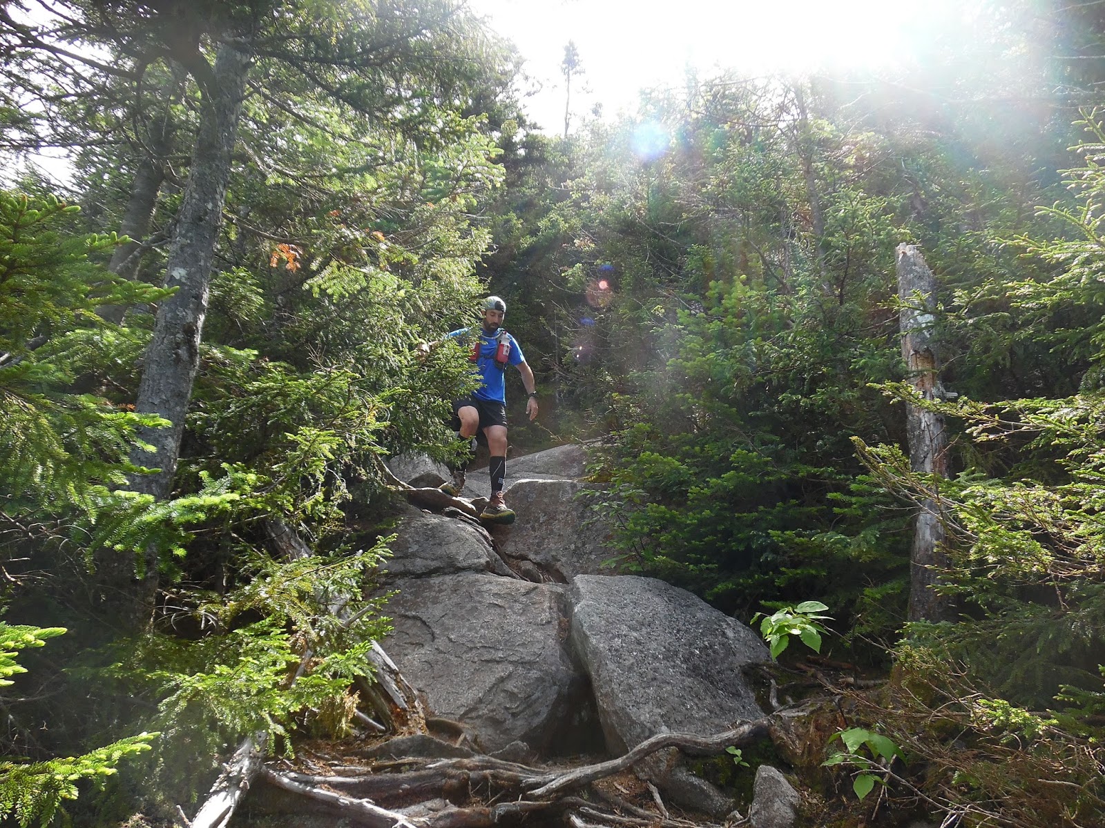 Early Morning Trails: Franconia Notch Extended Loop - Training Run 7/3/15