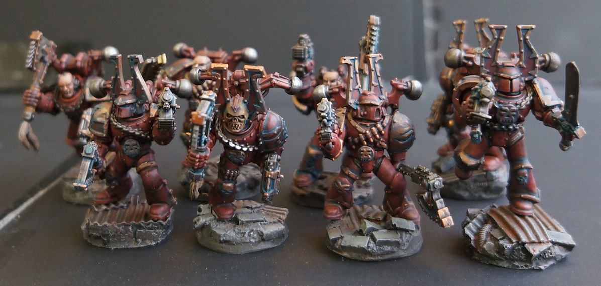 40k Hobby Blog: Chaos Khorne Berserkers