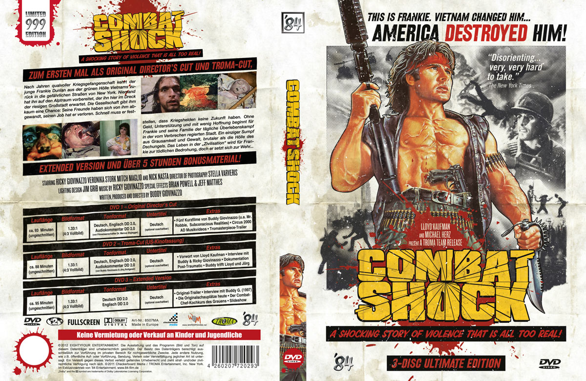 Retrogott Games: Combat Shock - 3-Disc Ultimate Edition