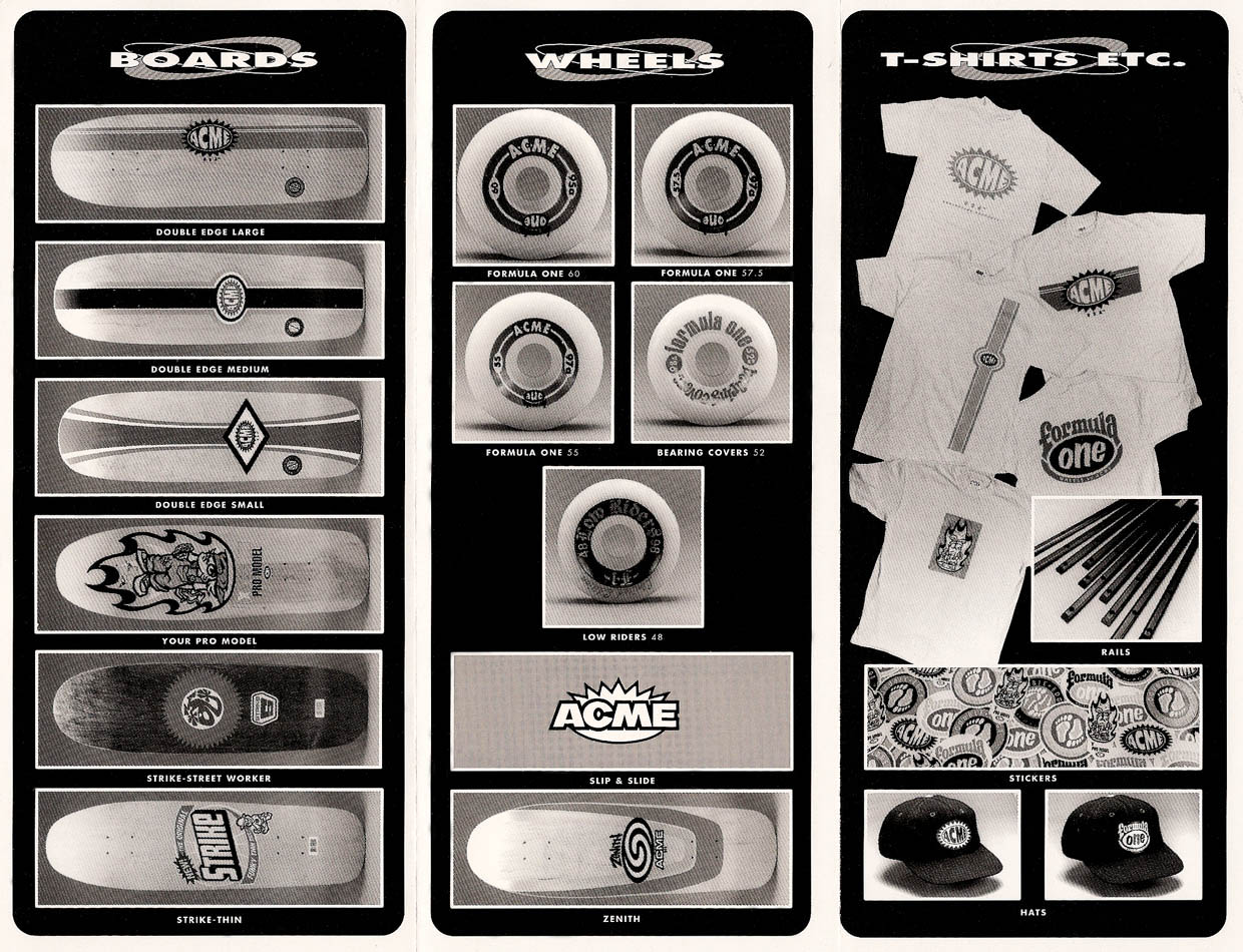 Vert Is Dead: Acme 1991 Catalog.