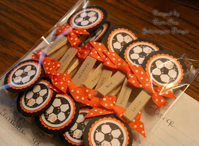 JadeMingmei Designs: Personalized Soccer Ball Clips...