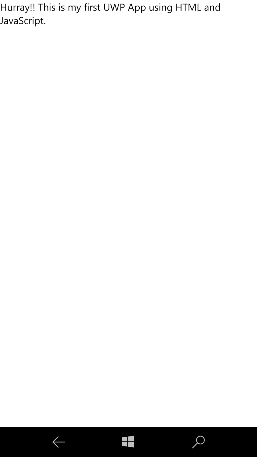 GET EVERY CODE YOU WANT: UWP: Making Your First UWP App Using HTML And ...