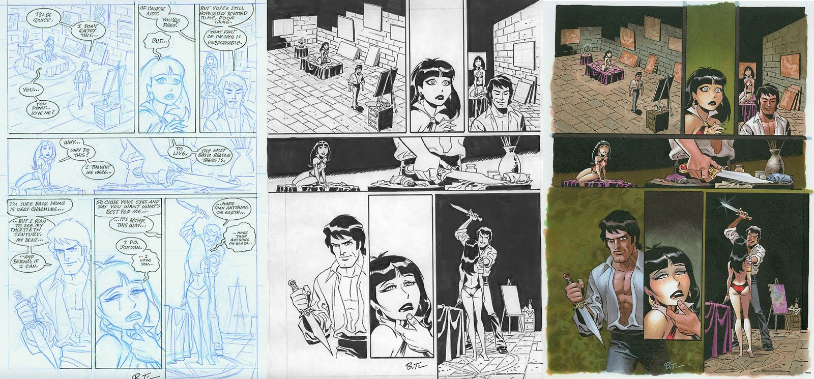 Cartoons Model Sheets And Stuff Bruce Timm Lust For Life