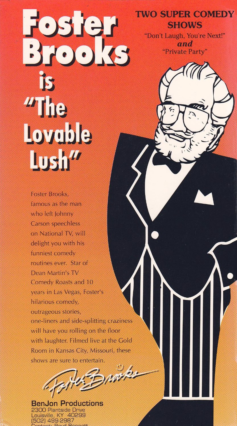 Vintage Stand-up Comedy: Foster Brooks - Foster Brooks Is The Lovable ...