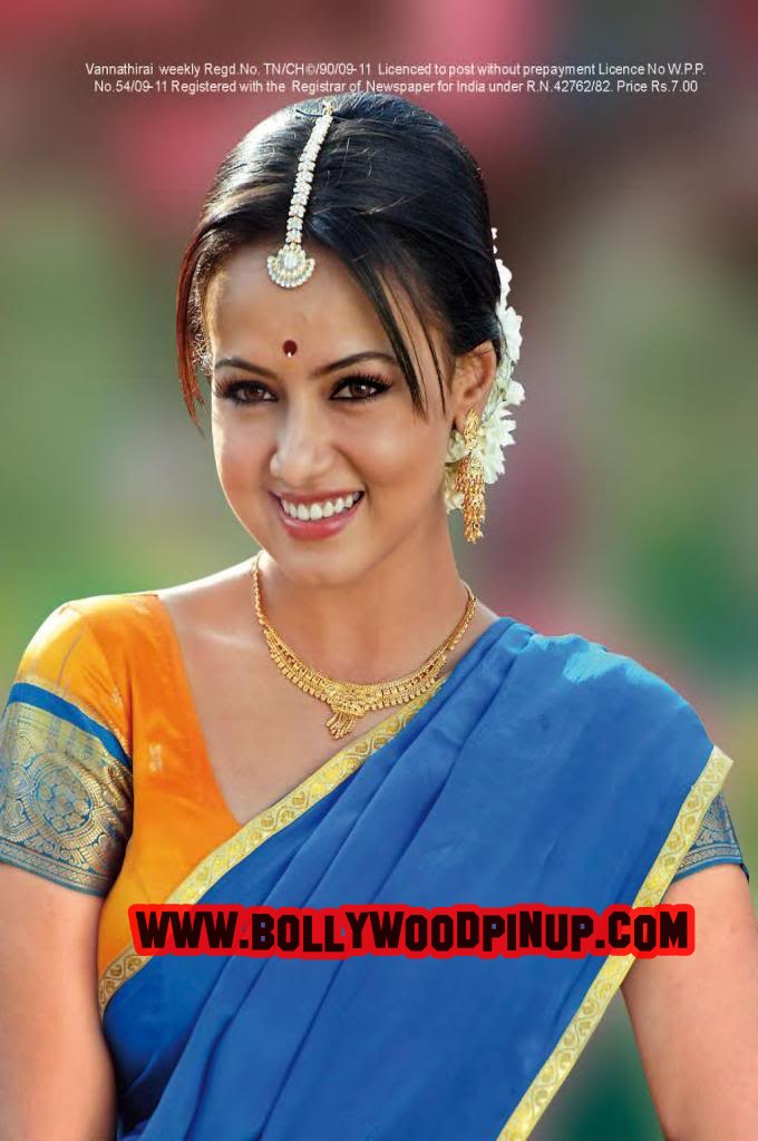 Sana Khan Hot In Saree